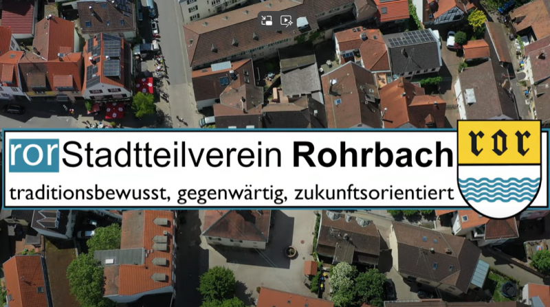 Neuer Imagefilm für den Stadtteil Rohrbach - Stadtteilverein Bahnstadt e.V.
